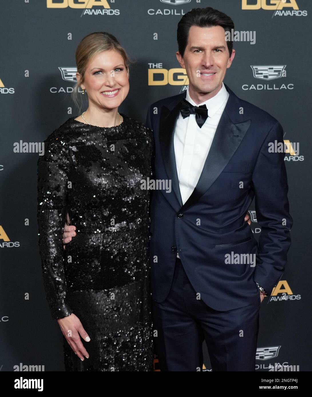 (L-R) Kristin Kosinski and Joseph Kosinski arrives at the 75th Annual ...
