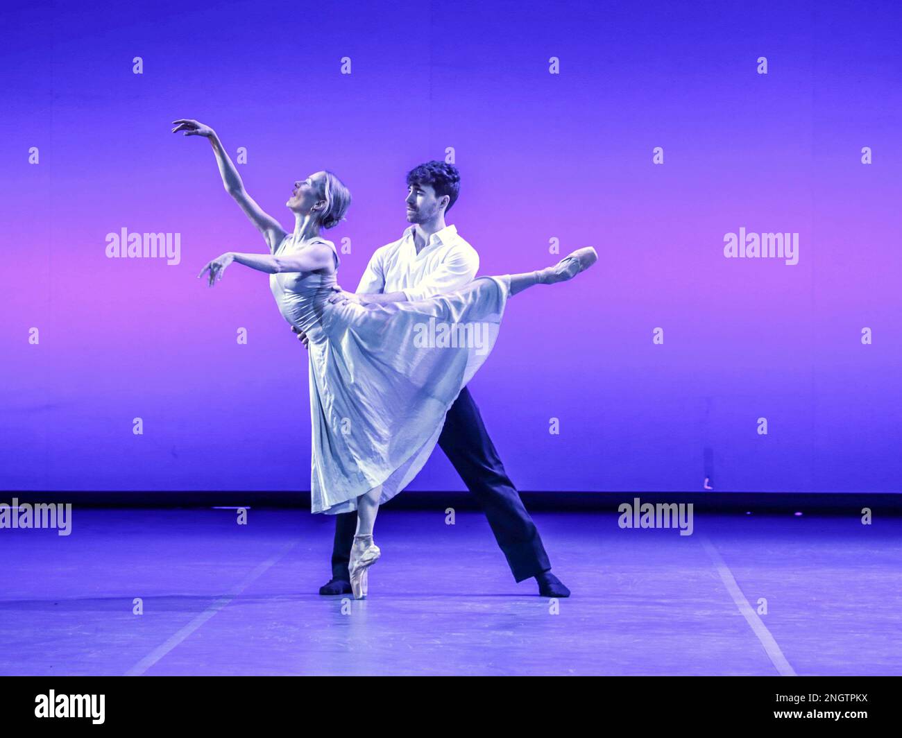 London UK 19 Feb 2023 Rehearsal took place today for The annual Ballet ...
