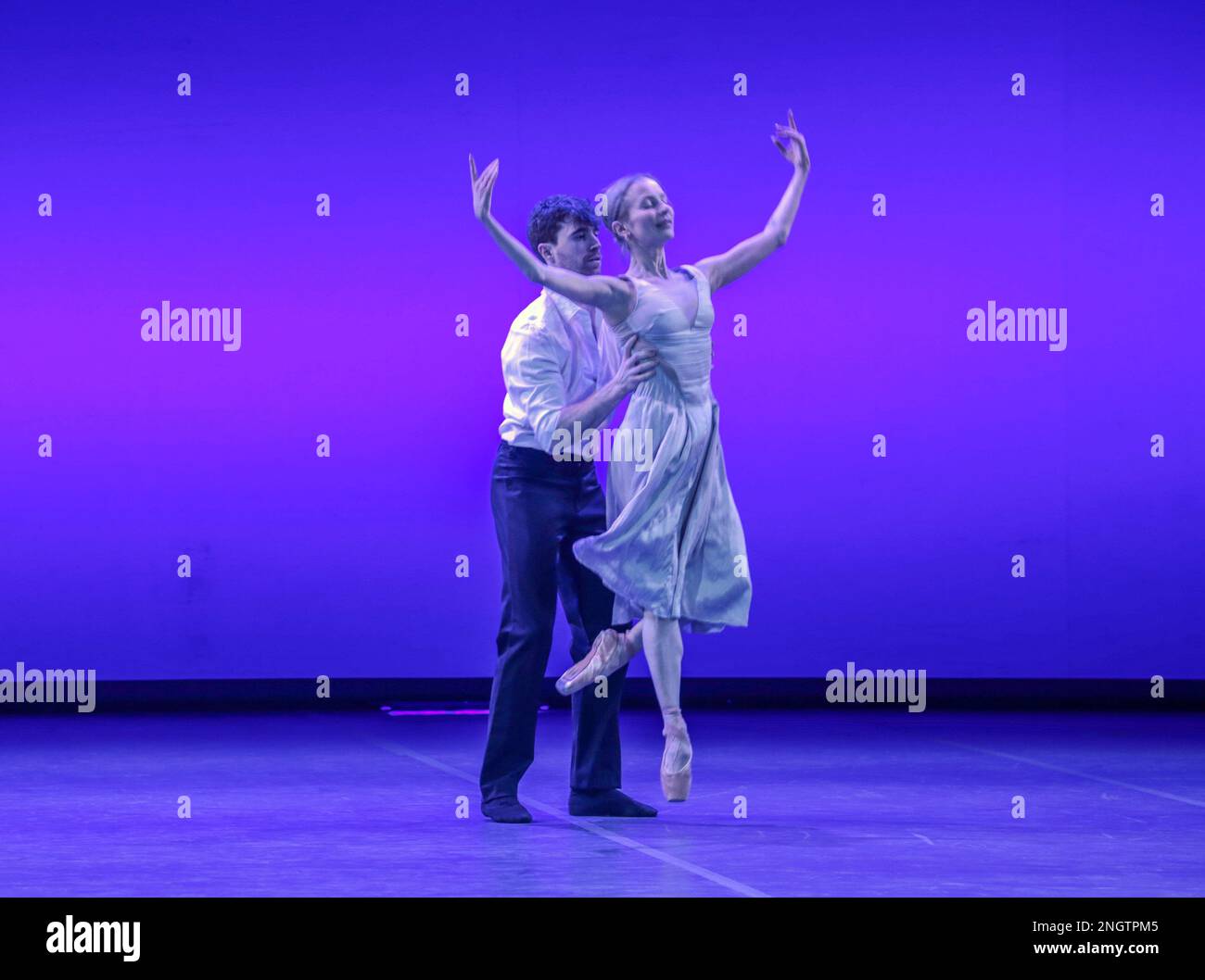 London UK 19 Feb 2023 Rehearsal took place today for The annual Ballet ...
