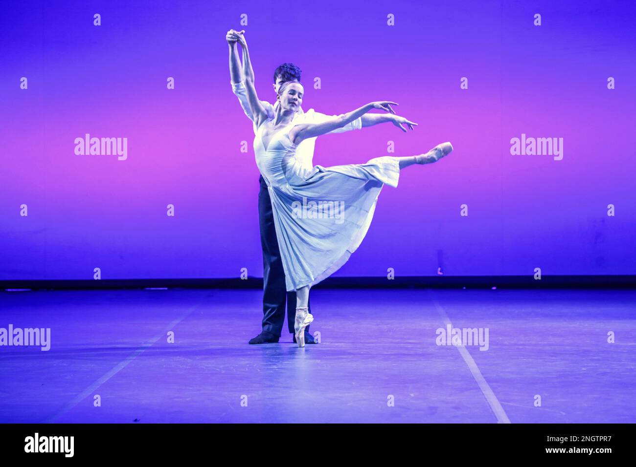London UK 19 Feb 2023 Rehearsal took place today for The annual Ballet ...