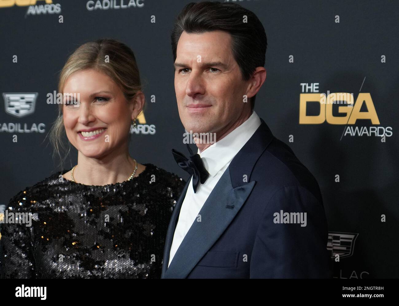 Los Angeles, USA. 18th Feb, 2023. (L-R) Kristin Kosinski and Joseph ...