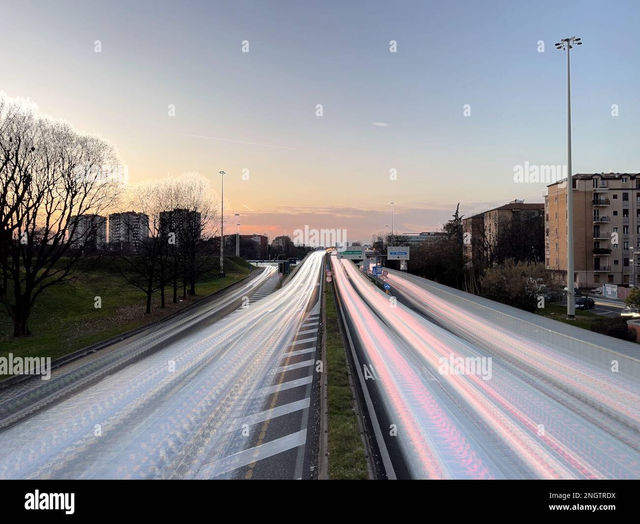 Golden bridge way hi-res stock photography and images - Alamy