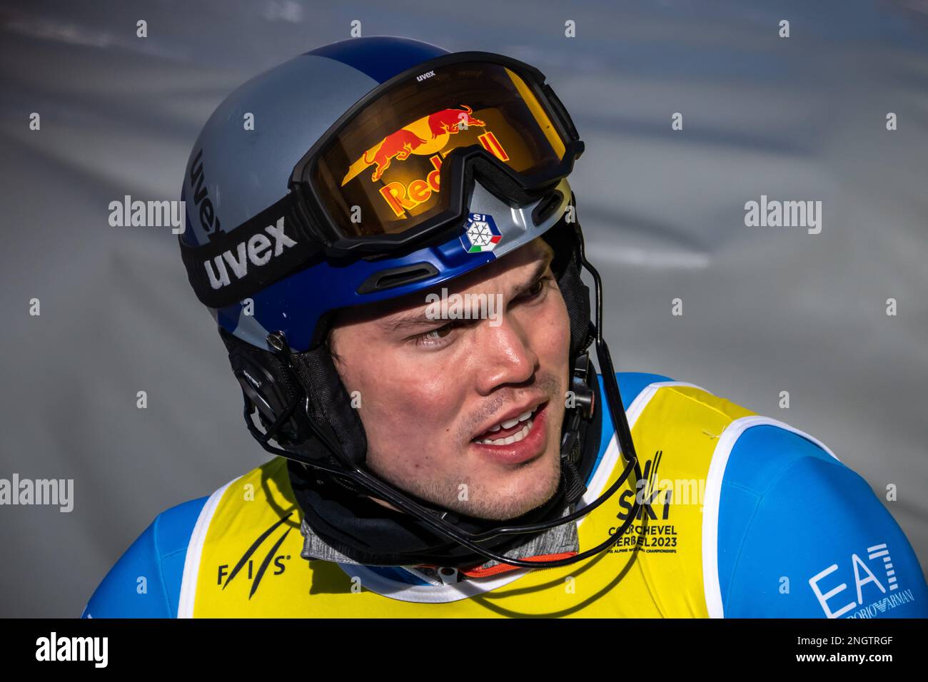19 February 2023, France, Courchevel: Alpine Skiing: World Championship ...