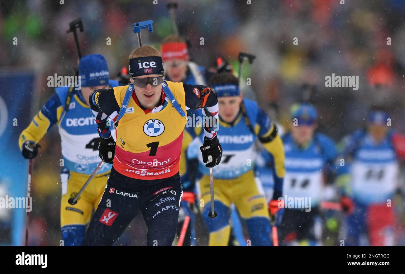 19 February 2023, Thuringia, Oberhof: Biathlon: World Championship ...