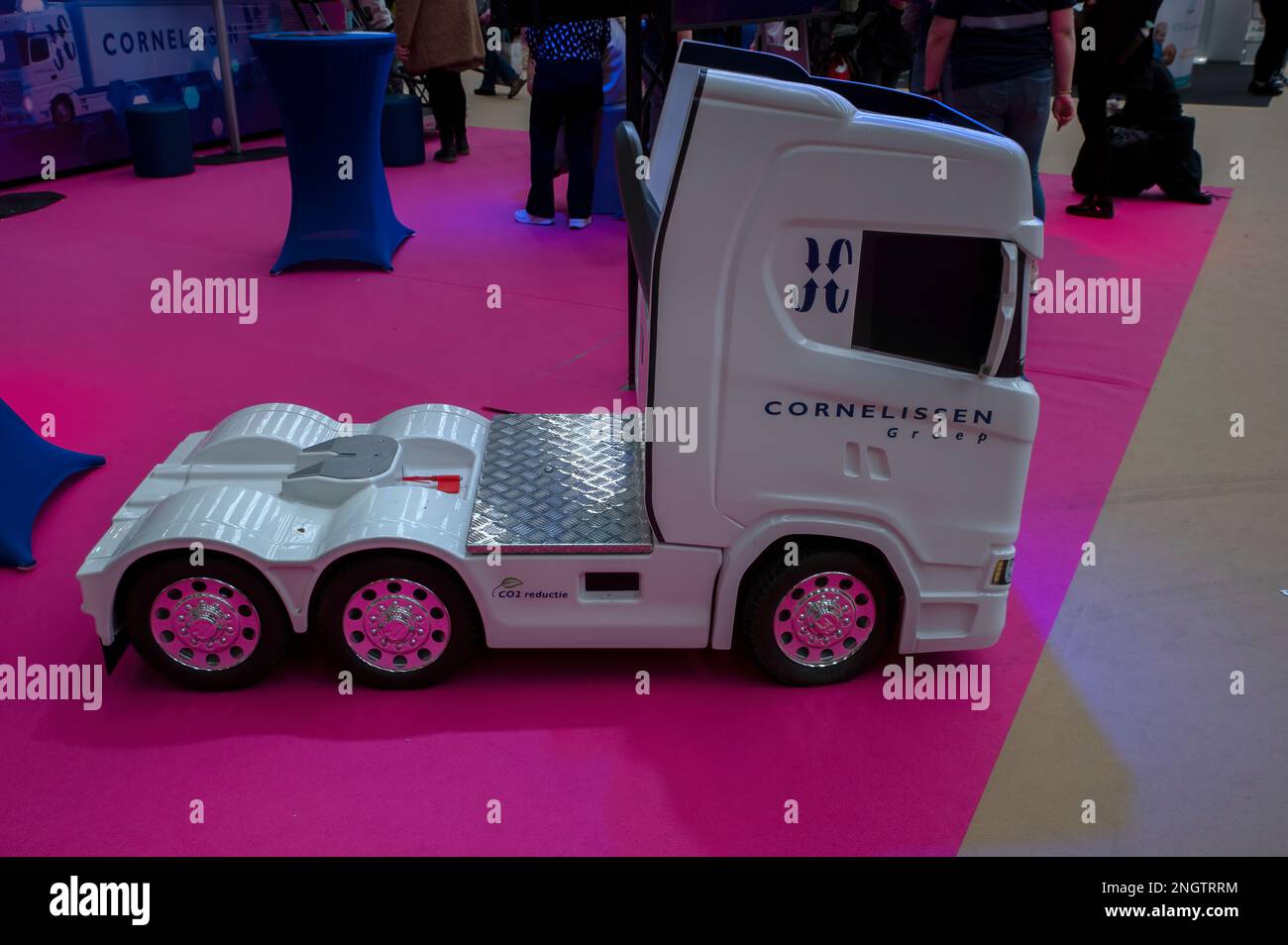 Mini Scania Truck From The Cornelissen Groep At The 2023 Huishoudbeurs ...