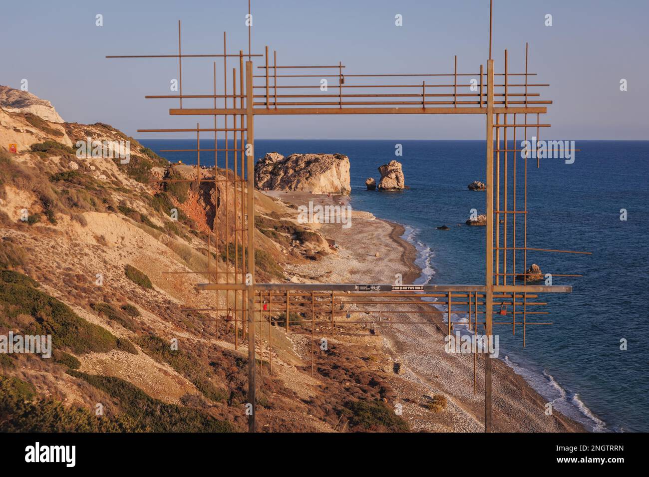 Aert installation by Costas Tsoclis and Petra tou Romiou - Rock of the ...