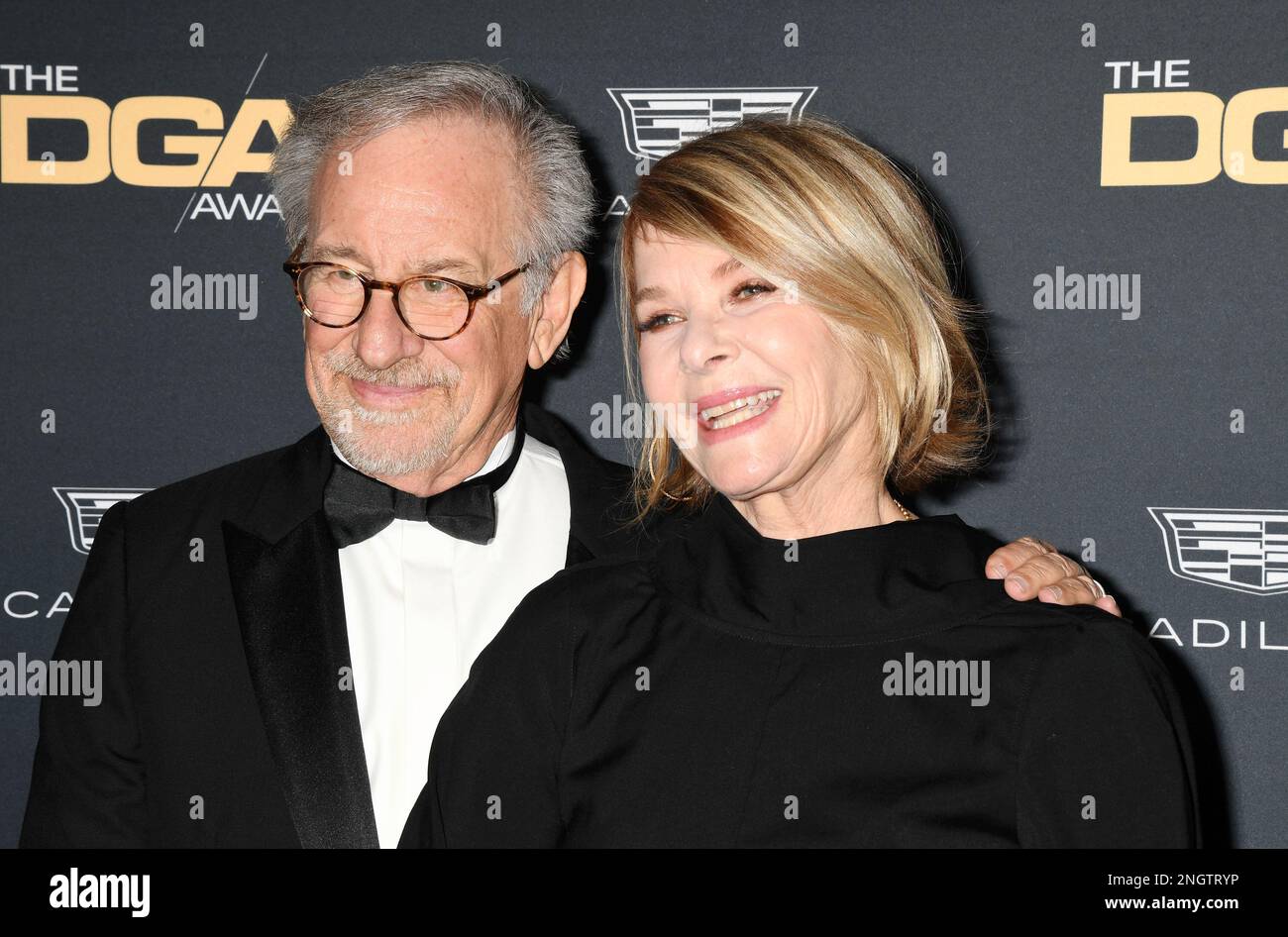 Beverly Hills, California, USA. 18th Feb, 2023. (L-R) Steven Spielberg ...