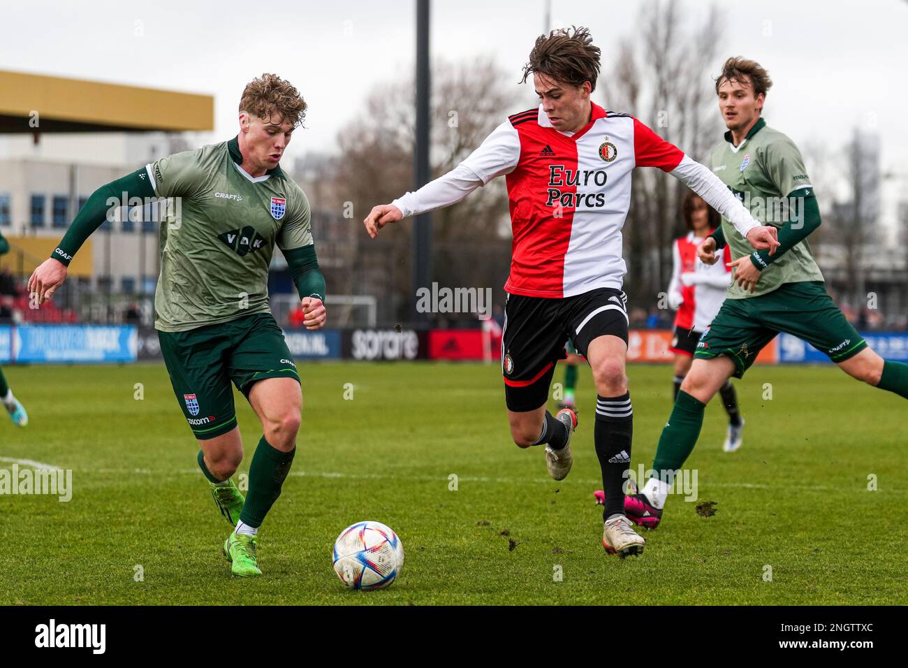 Rotterdam - Leo Sauer during the match between Feyenoord O21 and PEC ...