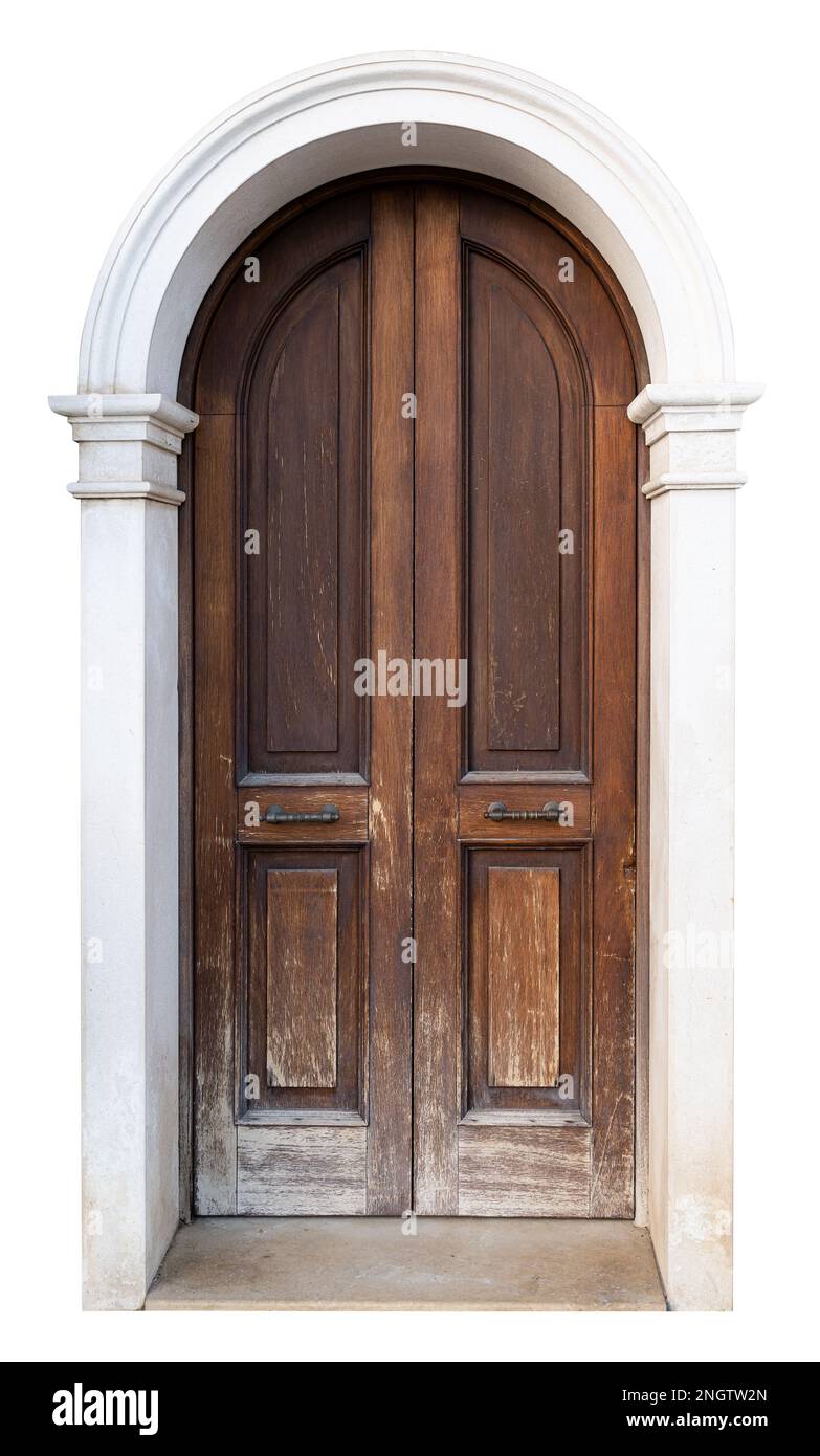 View front entrance city Cut Out Stock Images & Pictures - Alamy