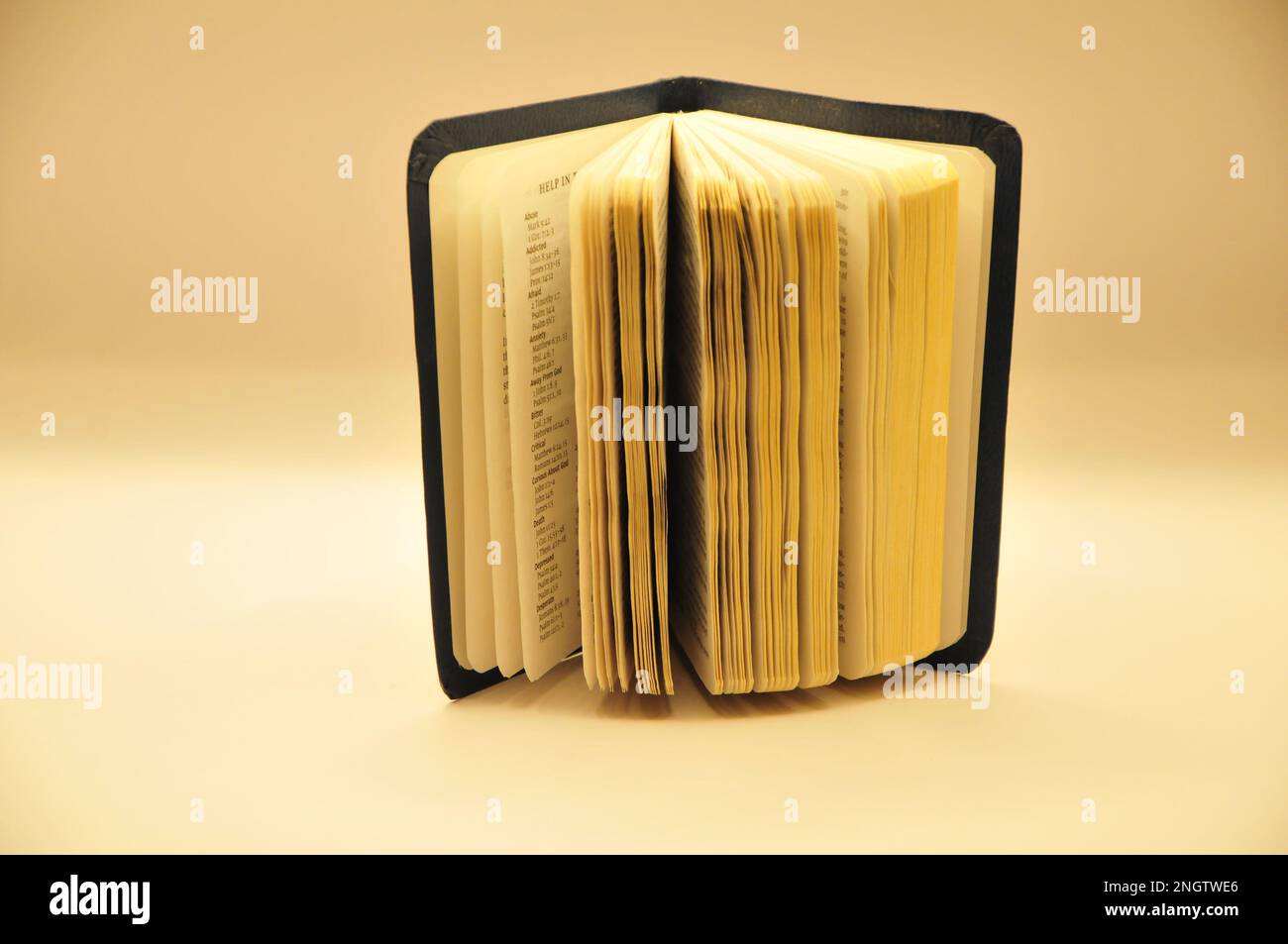 small Book in the studio Stock Photo - Alamy