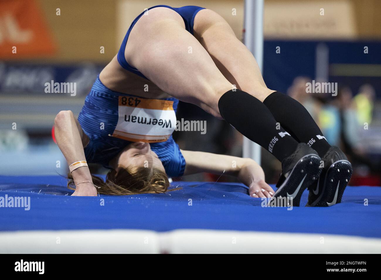 APELDOORN - High jumper Britt Weerman during the second day of the ...