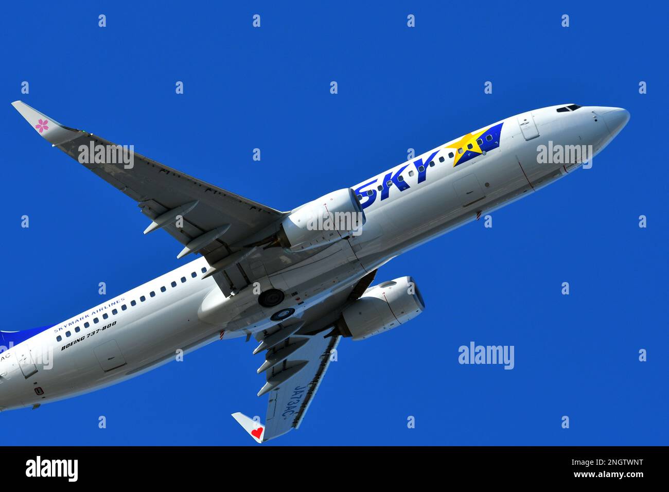 Tokyo, Japan - December 26, 2020: Skymark Airlines Boeing B737-800 ... Tokyo, Japan - December 26, 2020: Skymark Airlines Boeing B737-800 ...