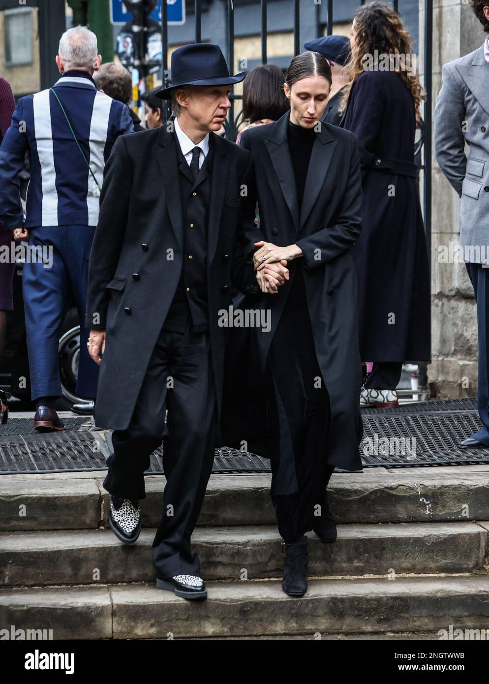 Jefferson Hack and Anna Cleveland seen attending the Vivienne Westwood ...