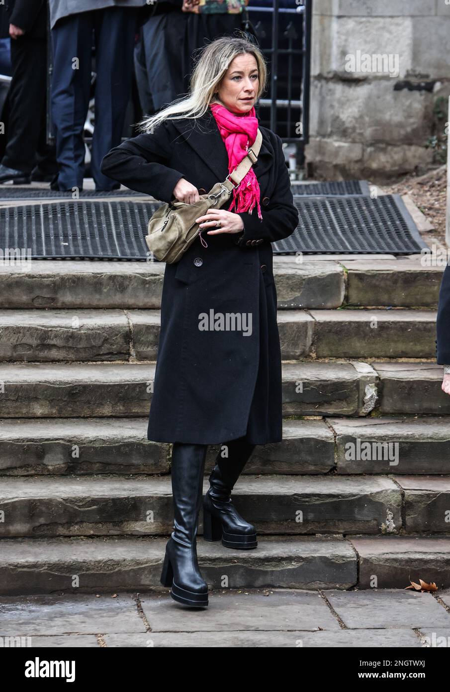 Leah Wood seen attending the Vivienne Westwood Memorial Service at ...