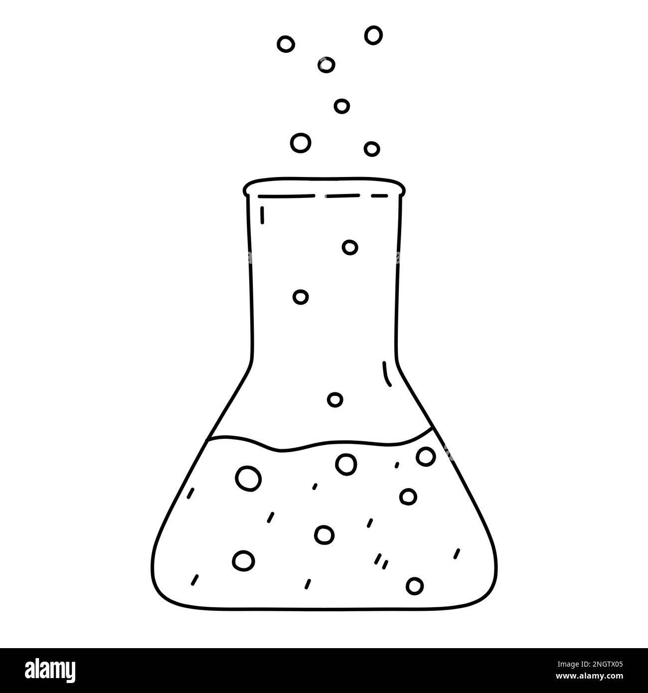 Cartoon chemical reaction Black and White Stock Photos & Images - Alamy