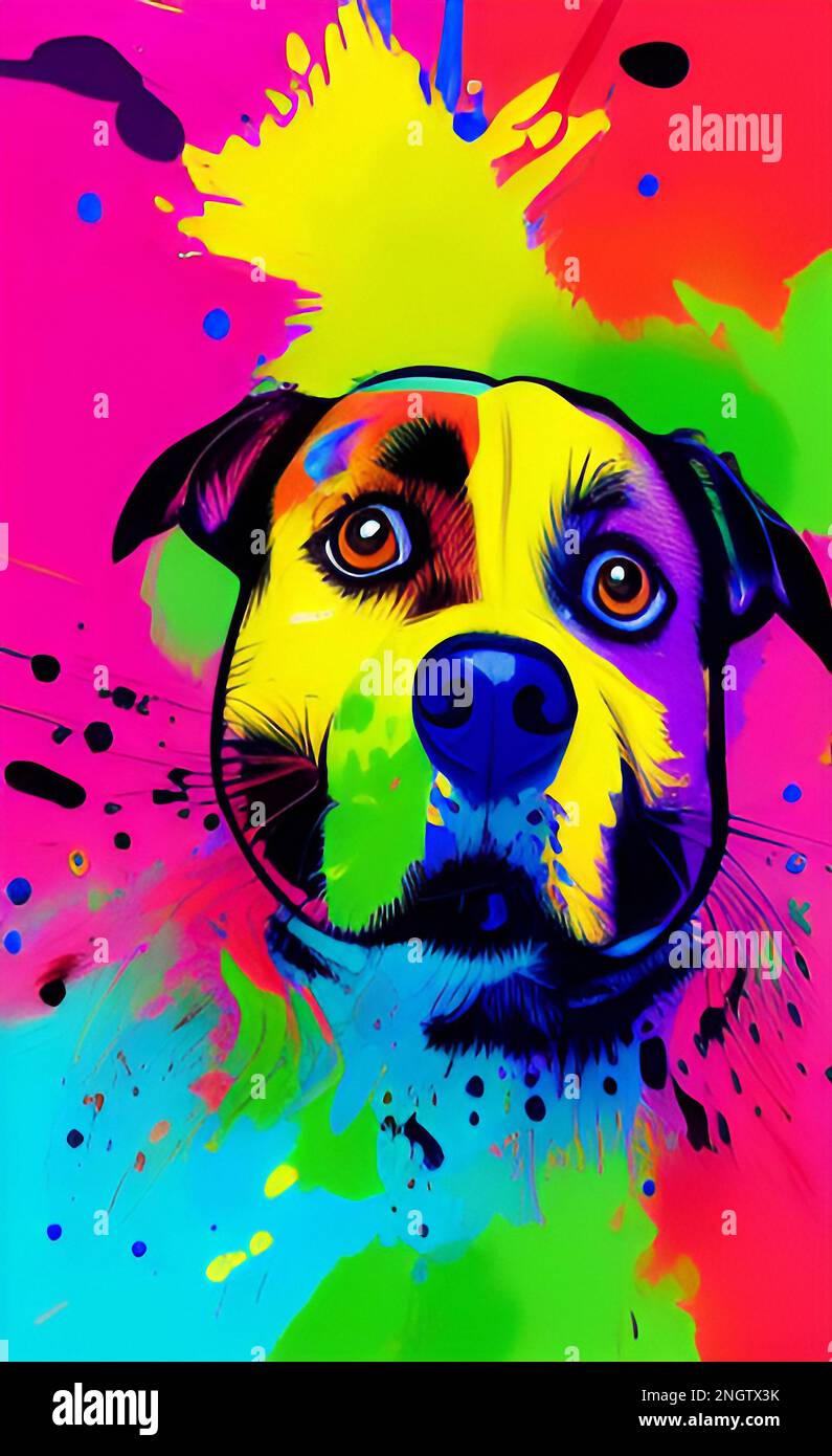 Dog t shirt template hi-res stock photography and images - Alamy