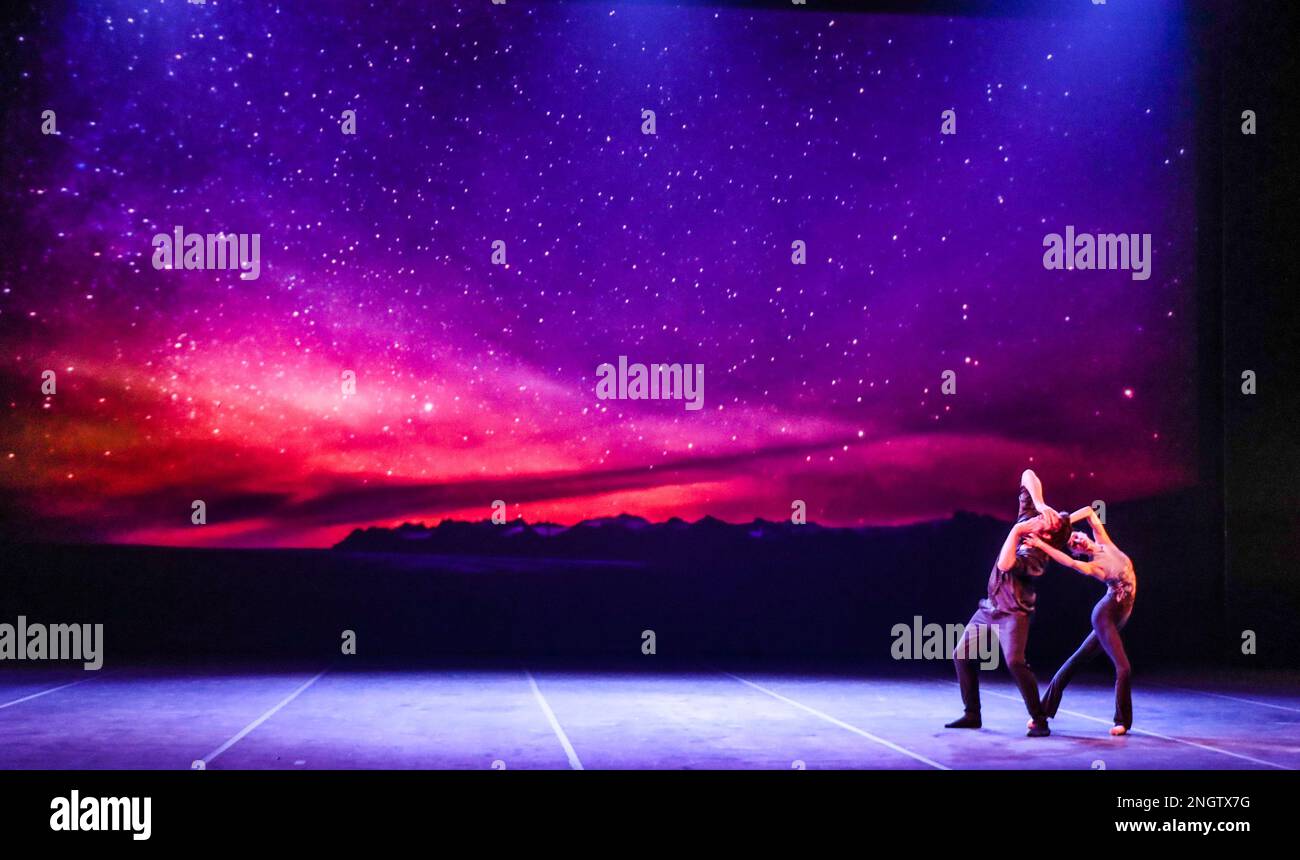 London UK 19 Feb 2023 Lucia Lacarra and Matthew Golding ,Borealis ...