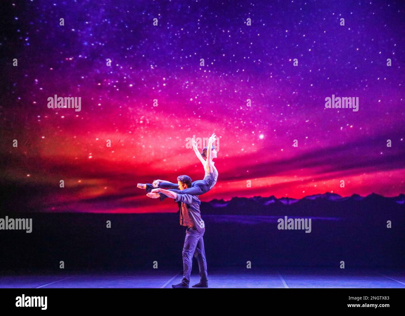London UK 19 Feb 2023 Lucia Lacarra and Matthew Golding ,Borealis ...