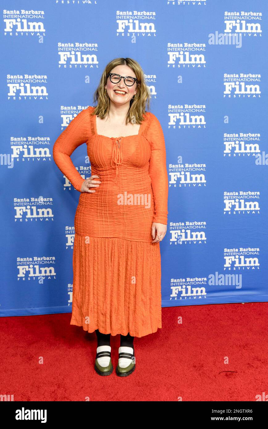 Director Chandler Levack arrives at the 2023 Santa Barbara ...