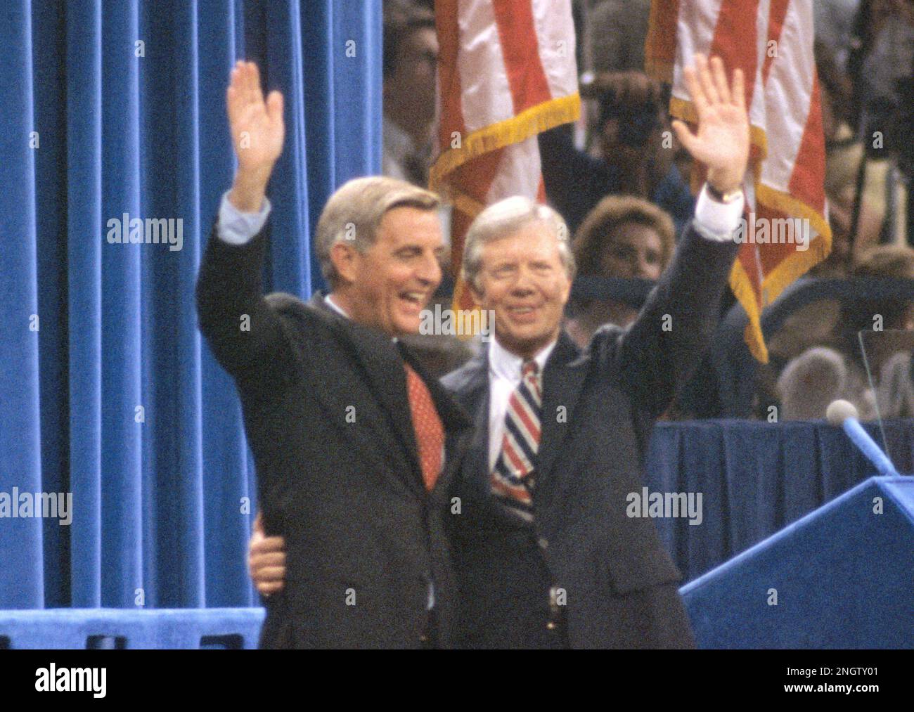 Jimmy carter and walter mondale hi-res stock photography and images - Alamy
