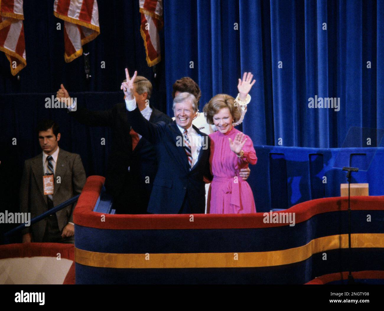 Jimmy carter 1980 convention hi-res stock photography and images - Alamy