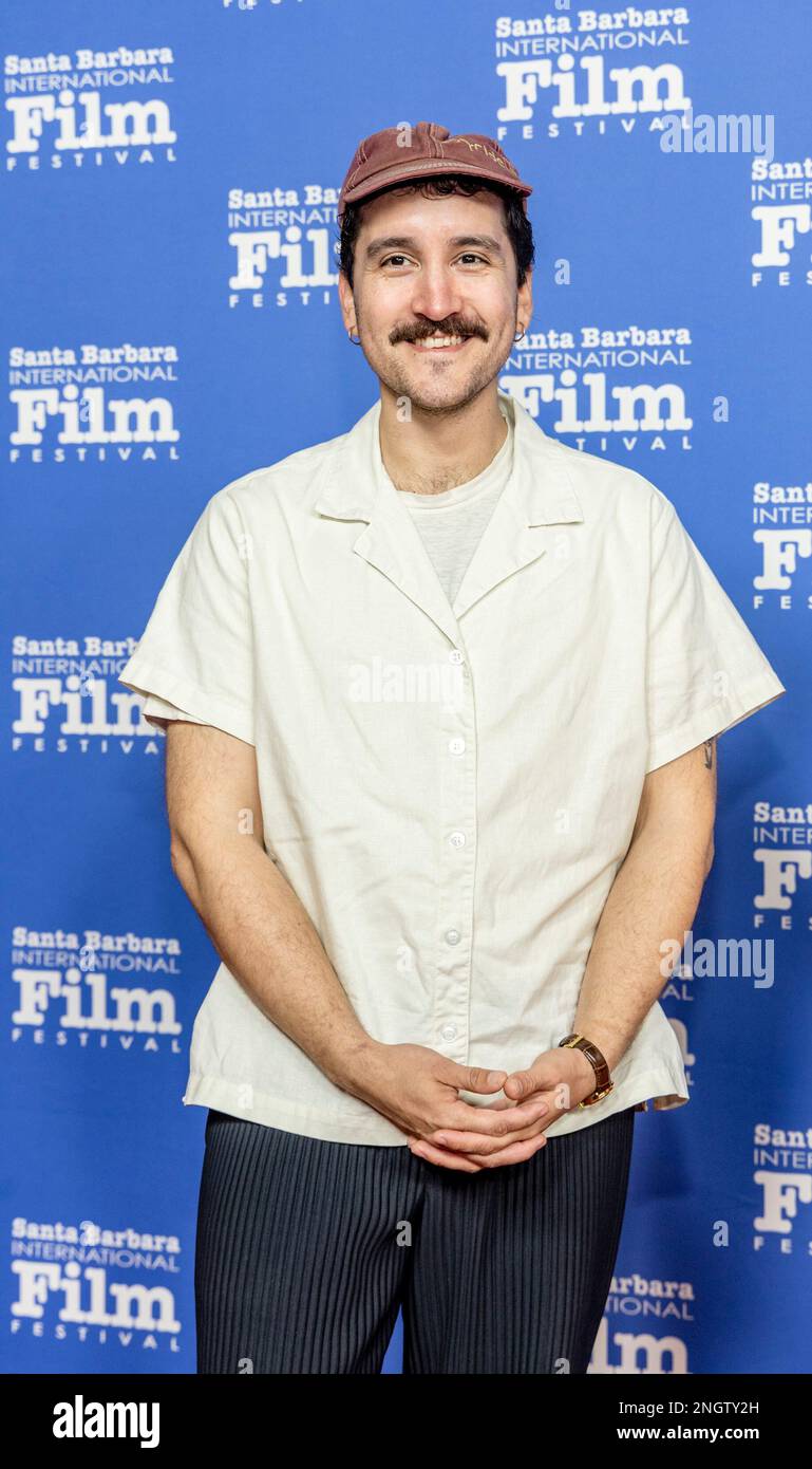 Rico Moran arrives at the 2023 Santa Barbara International Film ...