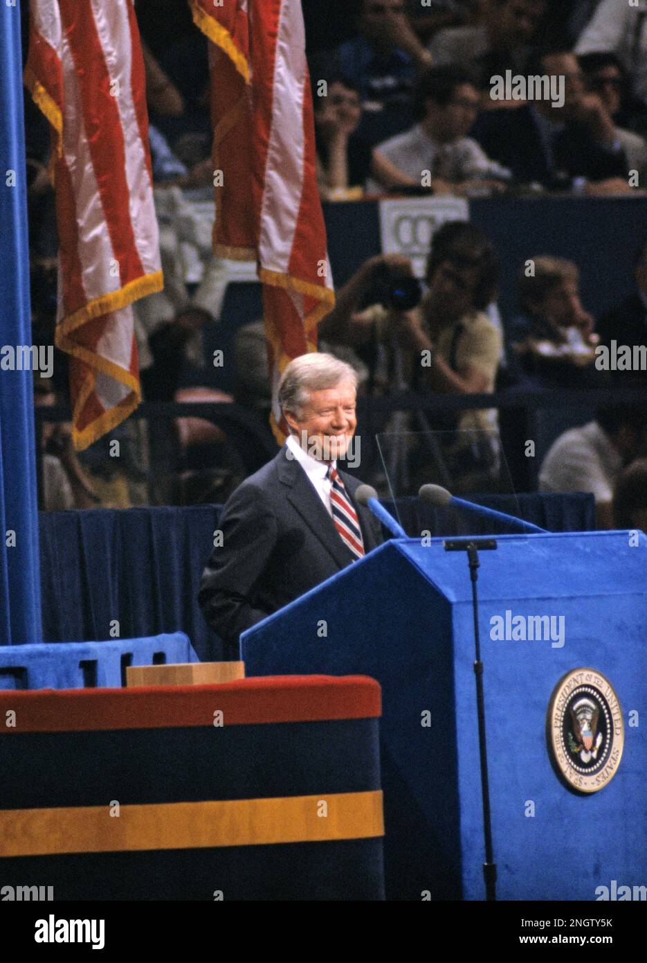Jimmy carter 1980 convention hi-res stock photography and images - Alamy