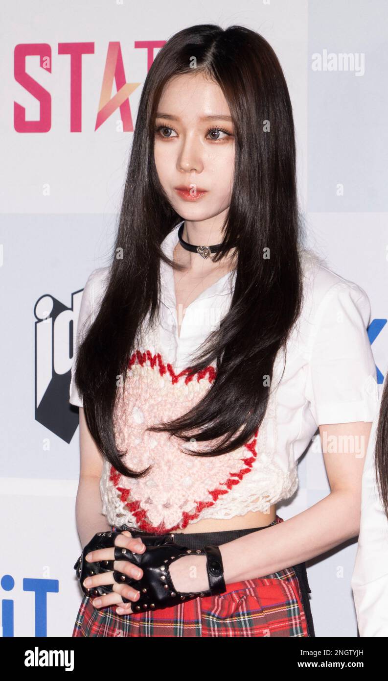 18 February 2023 - Seoul, South Korea : (L to R) Winter, Karina, Giselle and Ningning, from ...