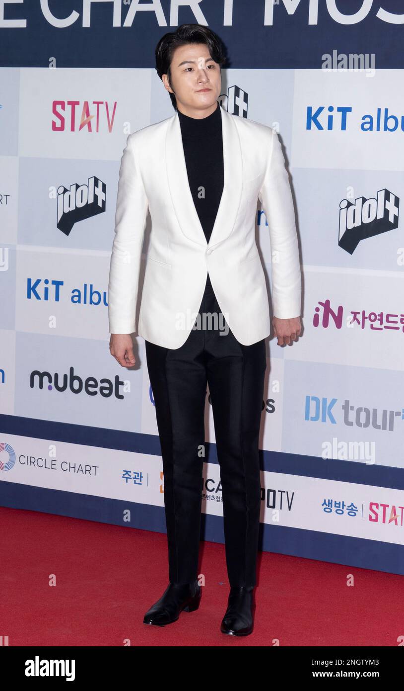 Seoul, South Korea. 18th Feb, 2023. South Korean actor Shin Seung-ho ...
