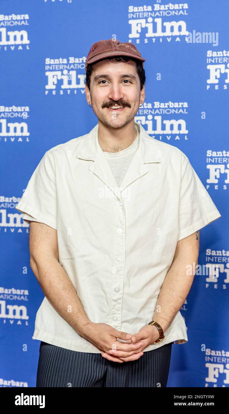 Rico Moran arrives at the 2023 Santa Barbara International Film ...