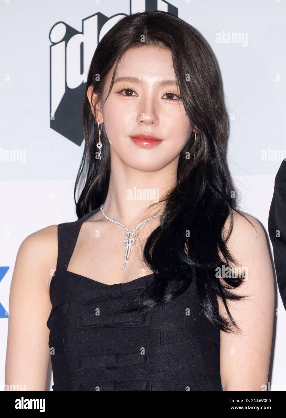 18 February 2023 - Seoul, South Korea : South Korean vocal Mi Yeon, member of girl group (G)I ...