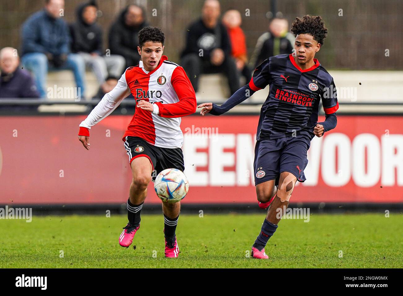 Rotterdam - Ayoub Ouarghi during the match between Feyenoord O16 and ...