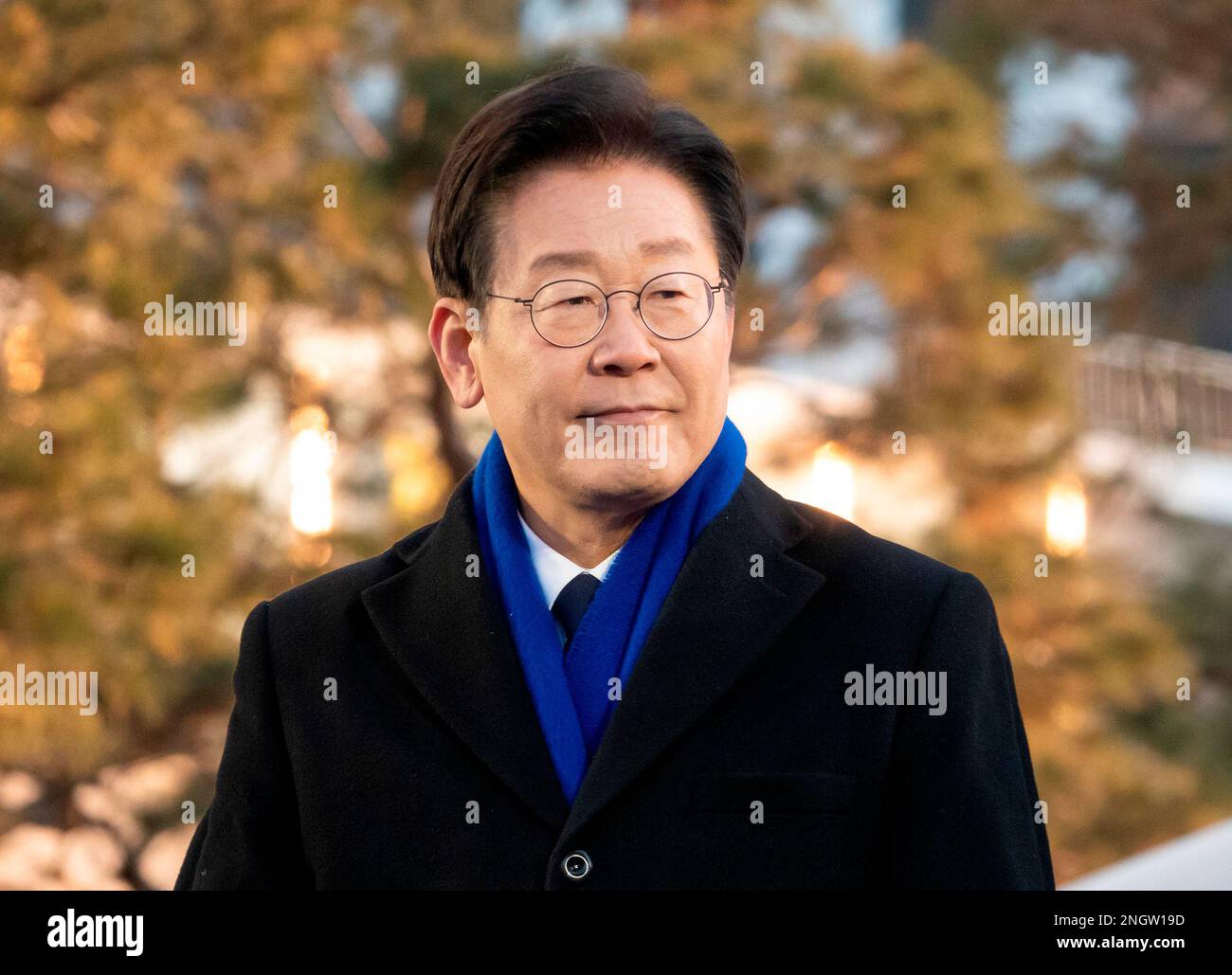 Lee Jae-Myung, Feb 4, 2023 : Leader of South Korea's main opposition Democratic Party (DP), Lee ...