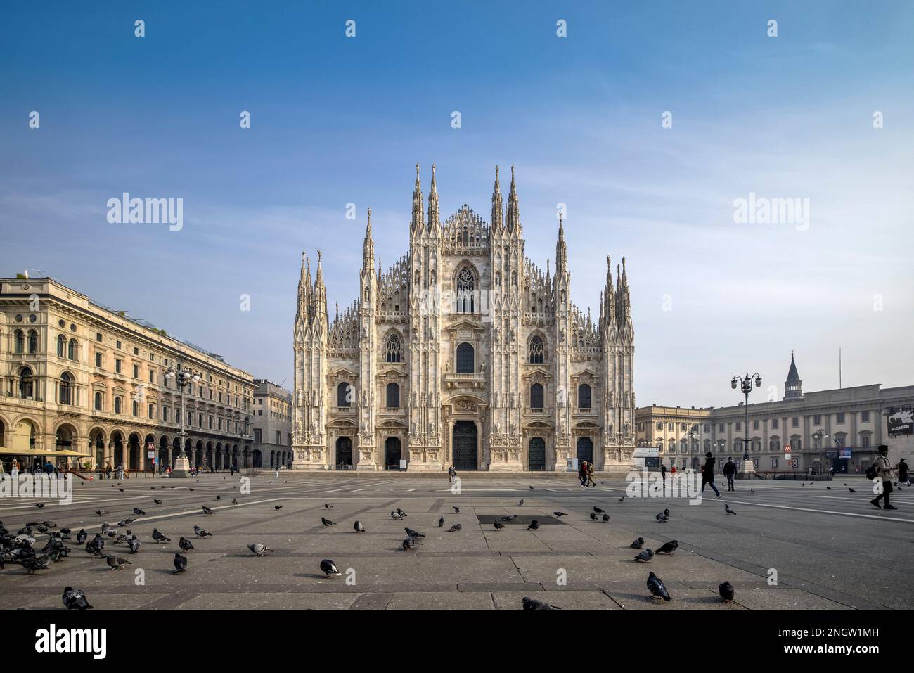 Milan Cathedral, Duomo di Milano, one of the largest churches in the ...