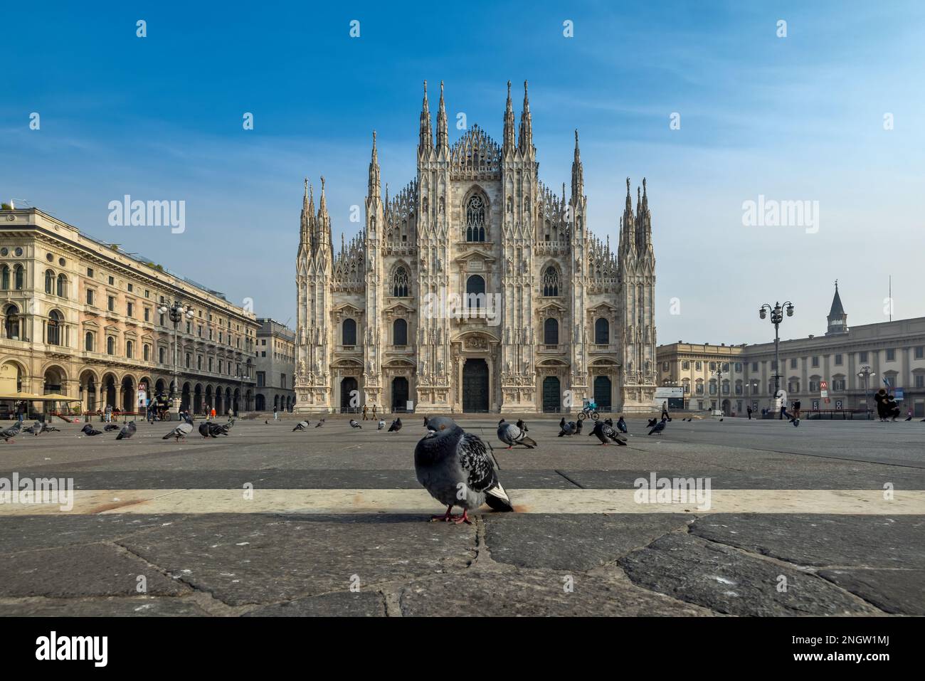 Milan Cathedral, Duomo di Milano, one of the largest churches in the ...