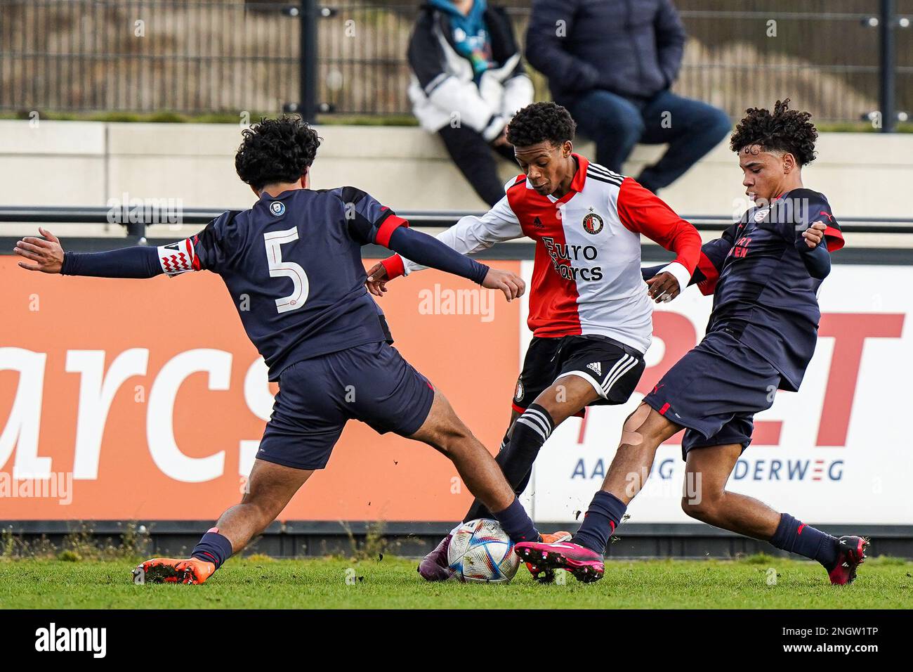 Rotterdam - Moreno Gompel during the match between Feyenoord O16 and ...
