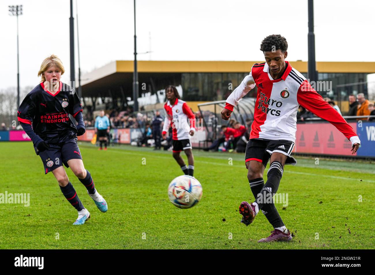 Rotterdam - Moreno Gompel during the match between Feyenoord O16 and ...