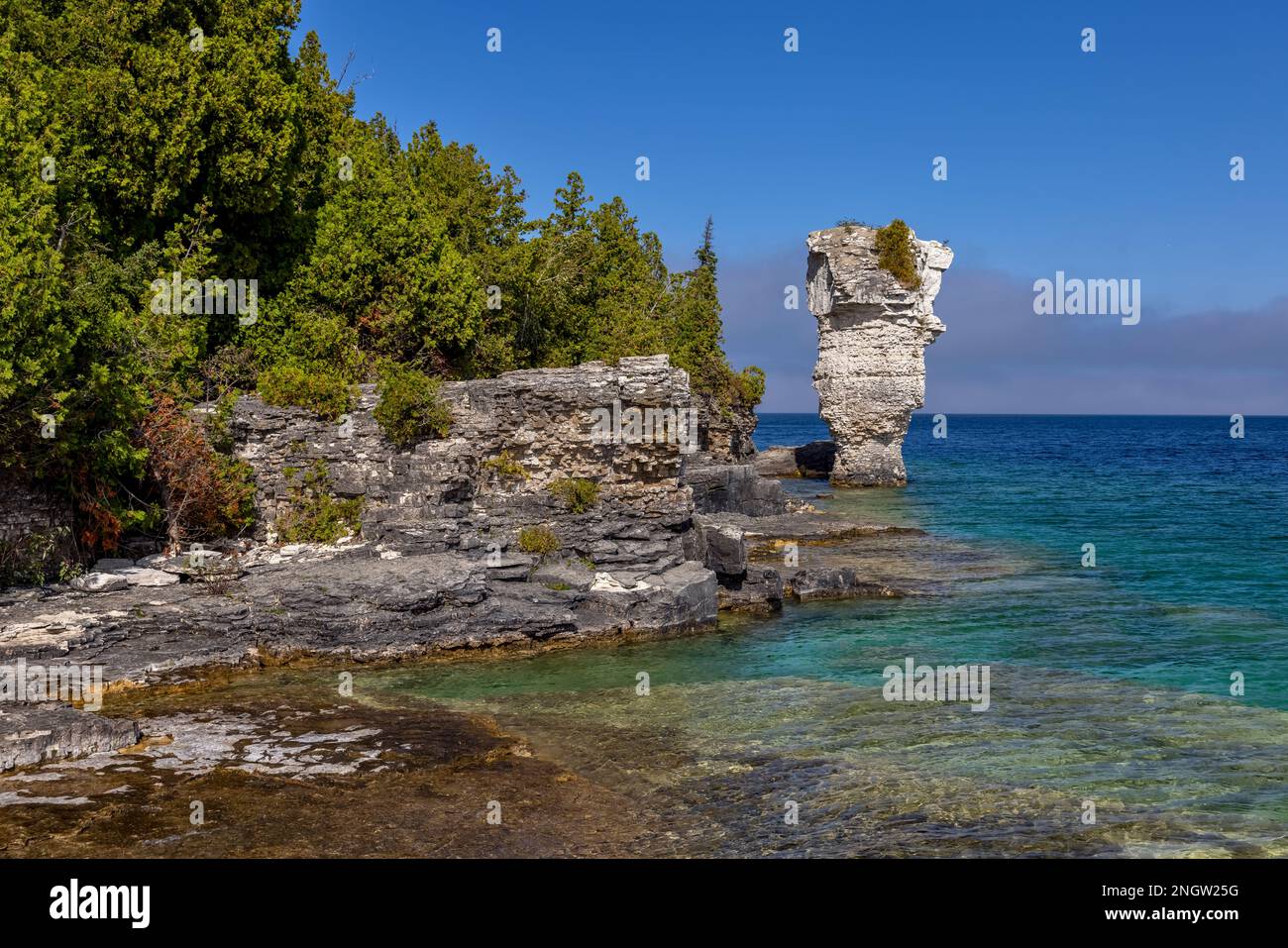 Flower Pot Island Stock Photo - Alamy