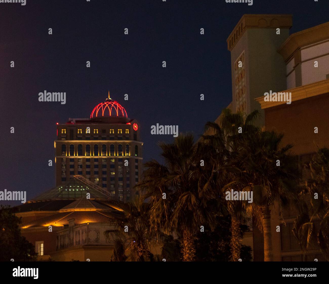 Dubai, UAE - 12.21.2022 - Shot of a Sheraton Al Barsha hotel Stock ...