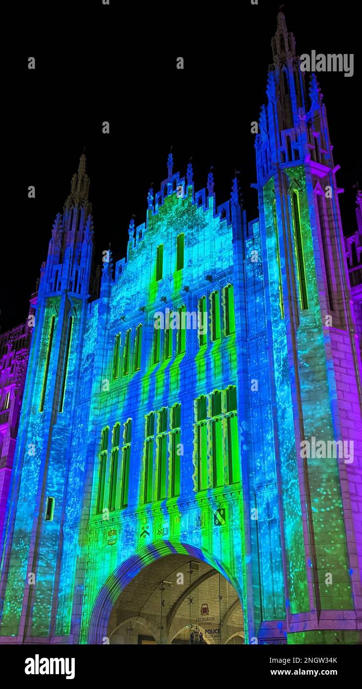 Nokken, Spectra festival, Marischal CollegeAberdeen Stock Photo - Alamy