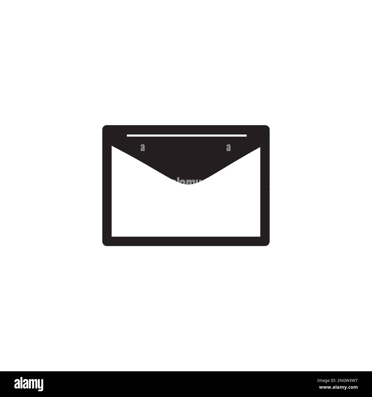 Envelope icon vector, email or incoming message. Mail icon vector for ...