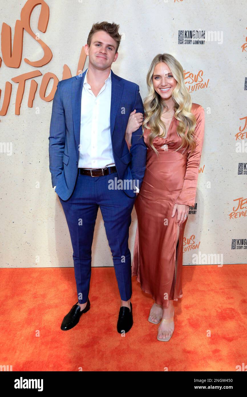 Cole LaBrant, Savannah LaBrant at the Jesus Revolution Los Angeles ...