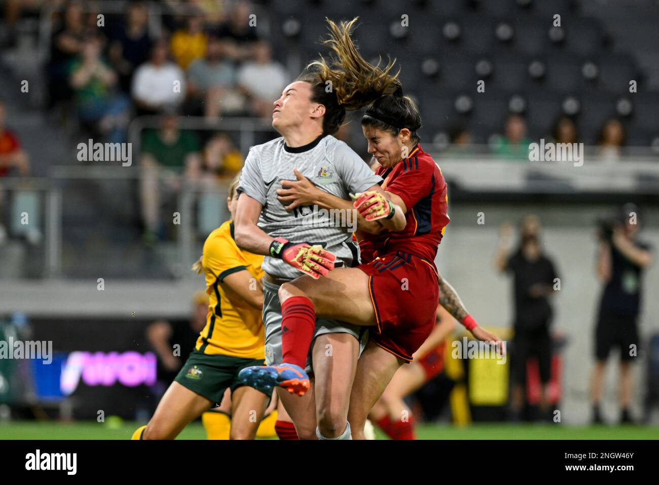 Sydney, Australia . 19th February 2023; CommBank Stadium, Sydney, NSW ...