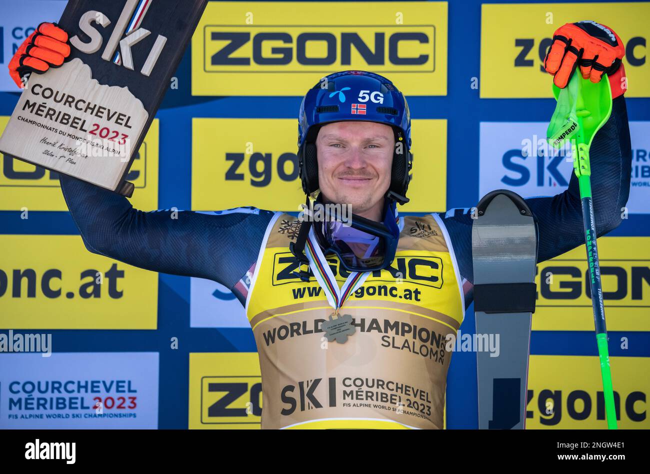 Courchevel, France. 19th Feb, 2023. Alpine skiing: World Championship ...