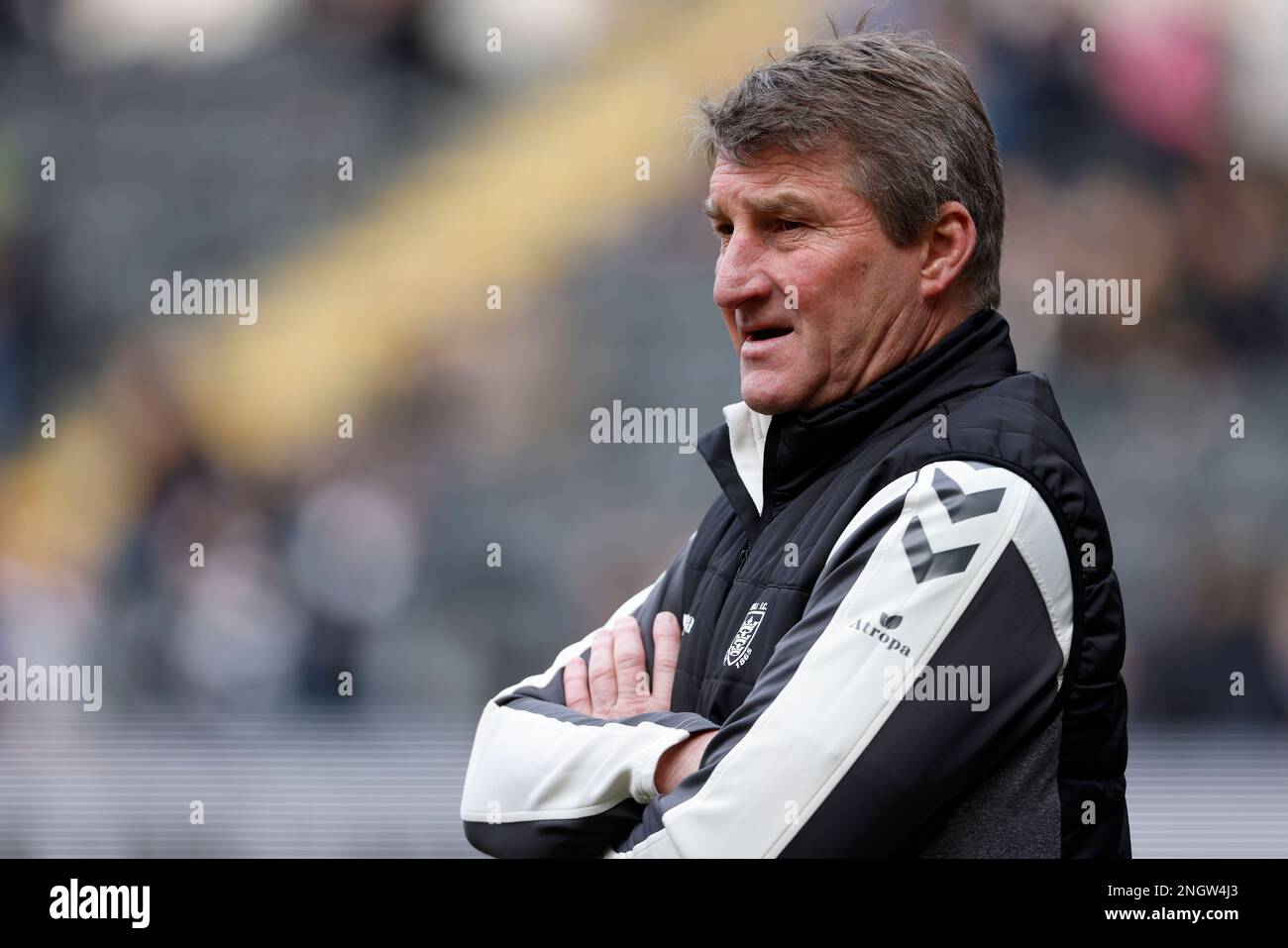 Hull FC head coach Tony Smith before the Betfred Super League match at ... Hull FC head coach Tony Smith before the Betfred Super League match at ...