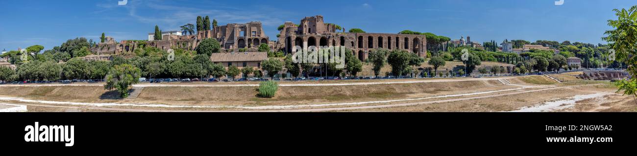 Belvedere Romolo e Remo, Rome, Italy Stock Photo - Alamy