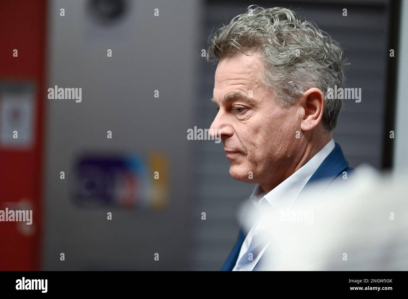 First secretary of the French Communist Party (PCF) Fabien Roussel ...