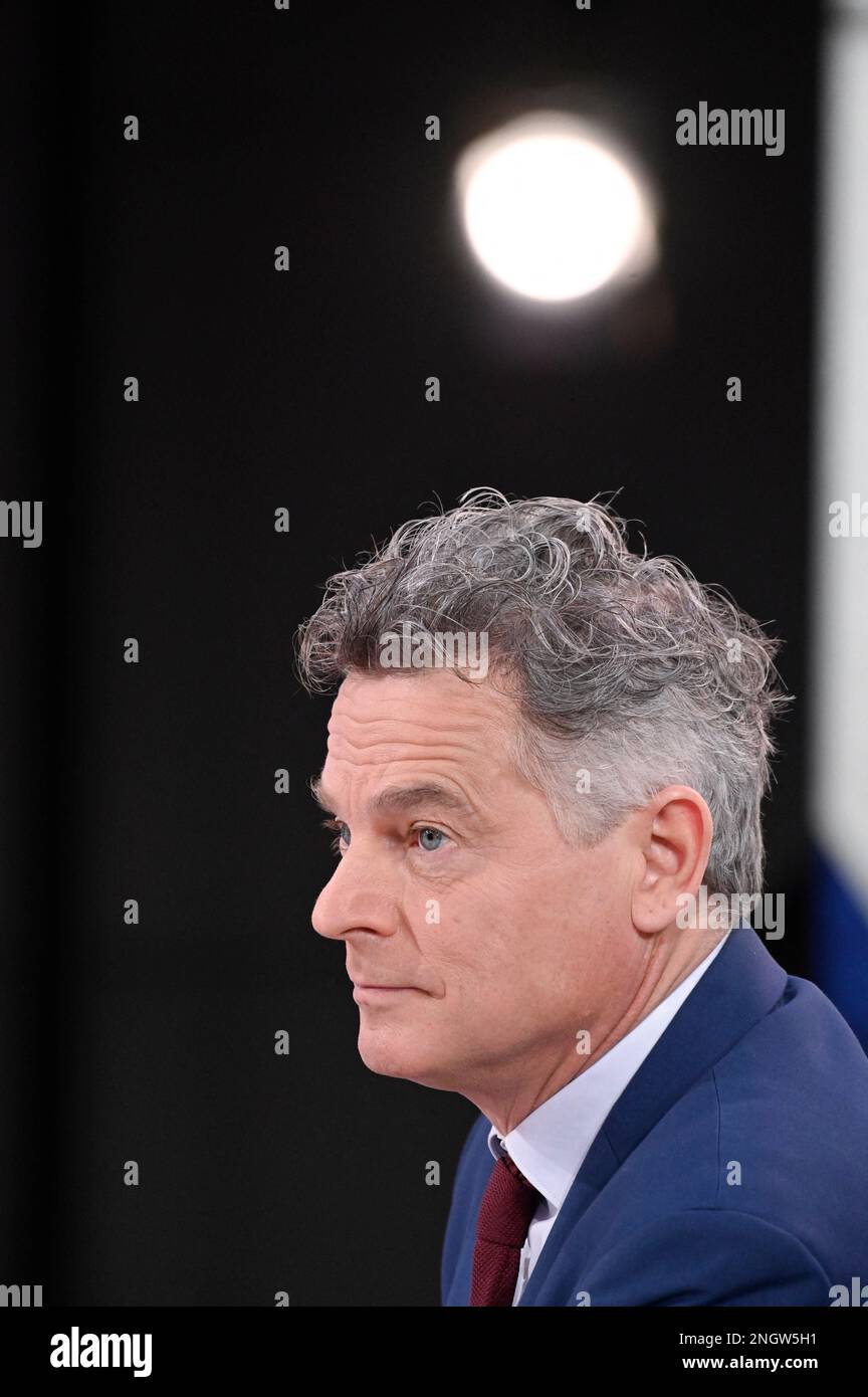 First secretary of the French Communist Party (PCF) Fabien Roussel ...
