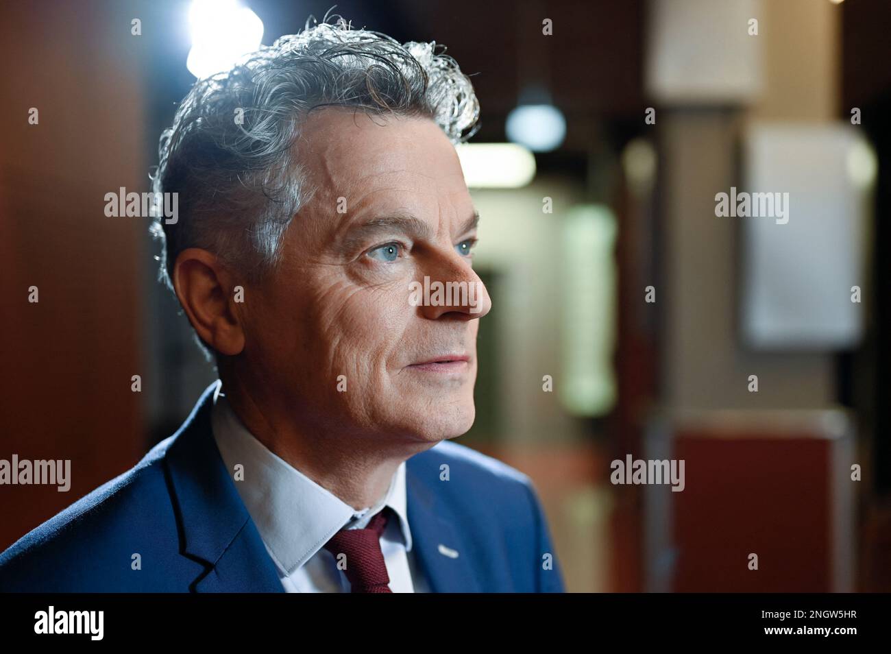 First secretary of the French Communist Party (PCF) Fabien Roussel ...