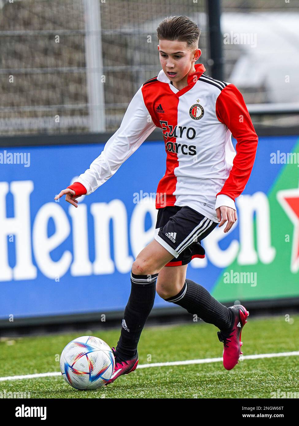 Rotterdam - Shae Leimena during the match between Feyenoord O14 and De ...